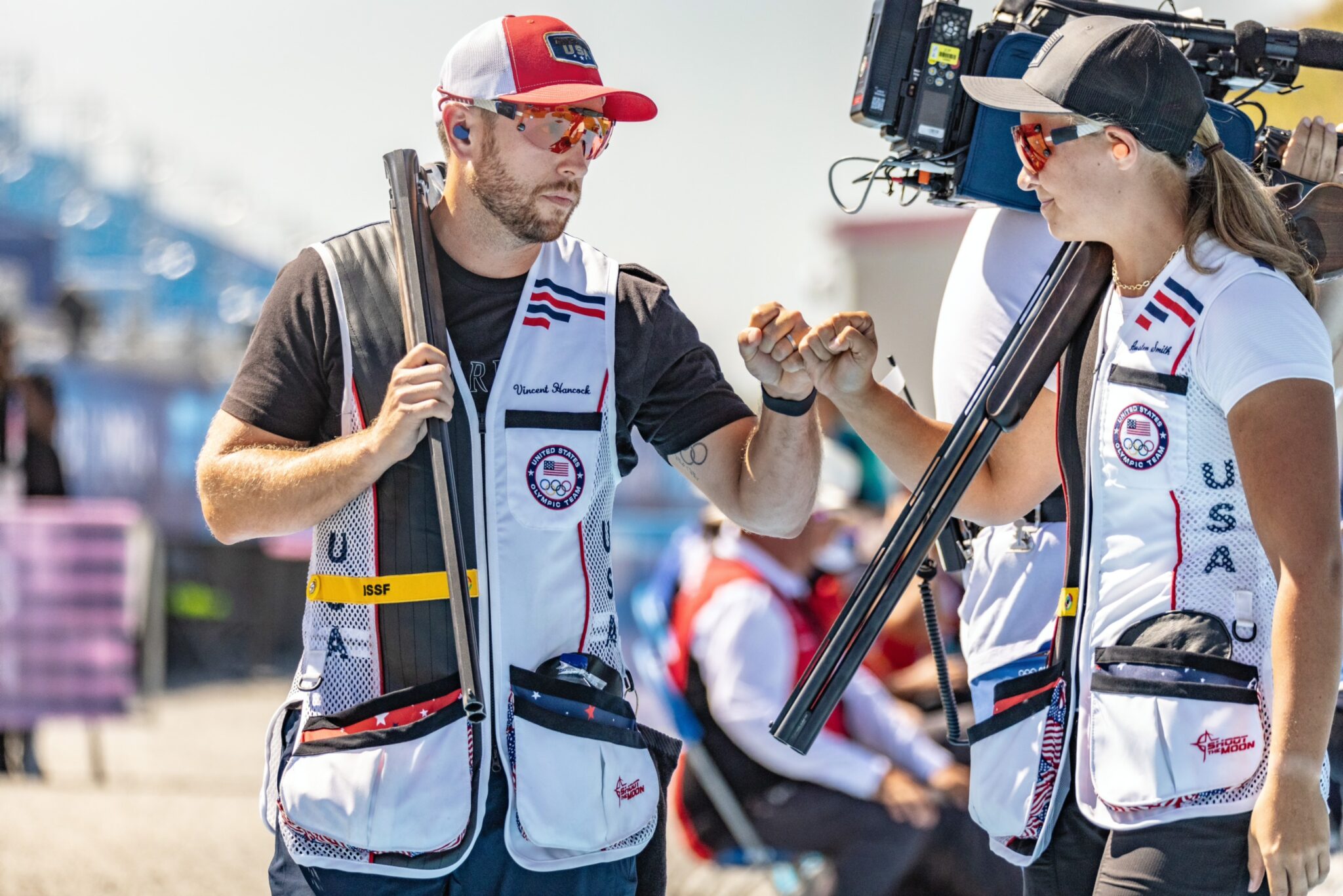 Hancock and Smith Make Olympic History with Mixed Skeet Team Medal ...